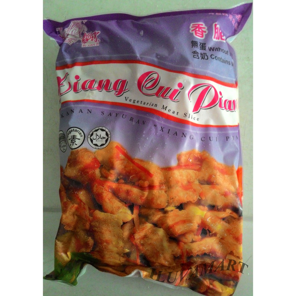 Su Xian Zi Xiang Cui Pian 1 kg / Vegetarian Meat Slice / Siang Chui ...