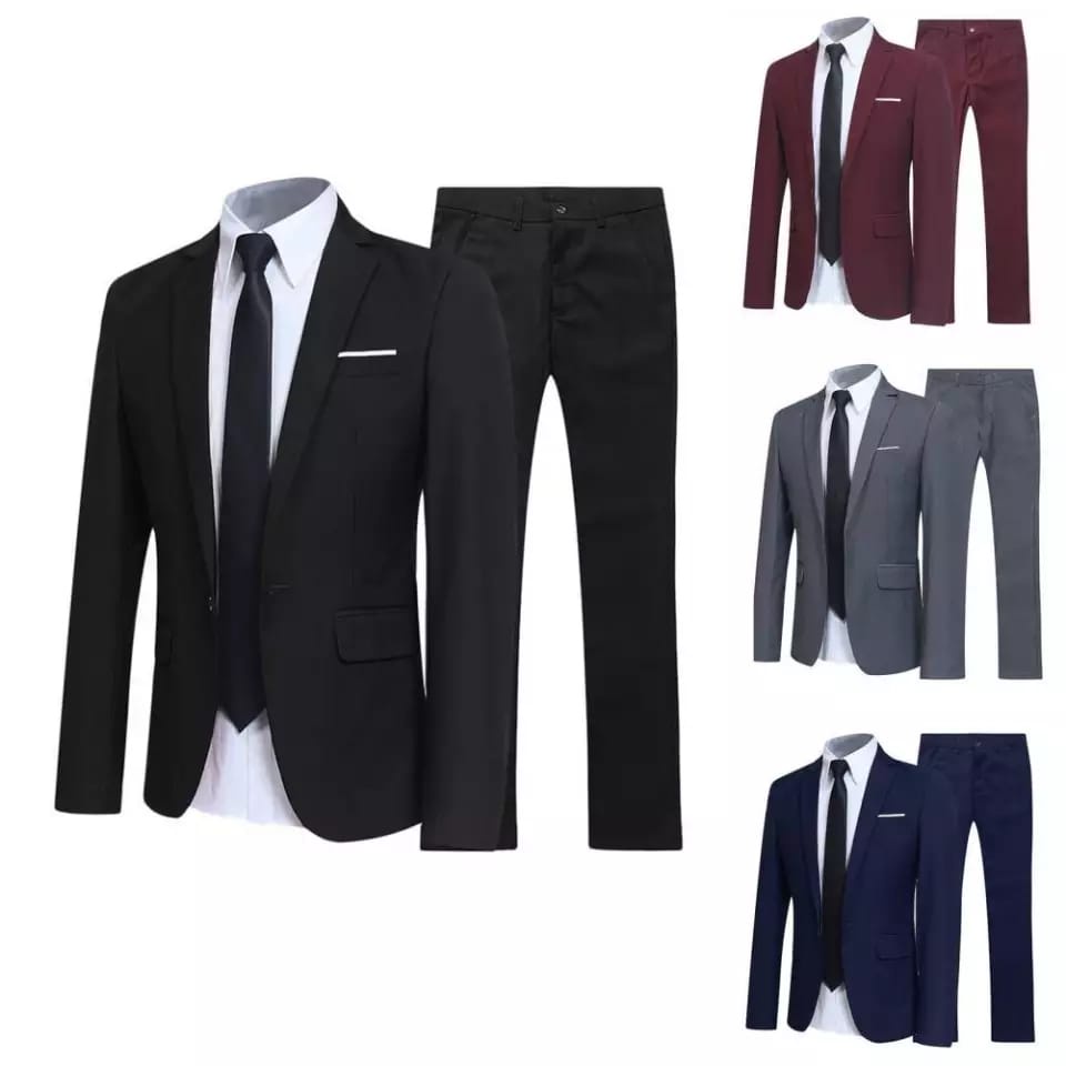 Jual 4R CLOTHING / Stelan Jas Hitam Pria Blazer Cowok Jas Dan Celana ...