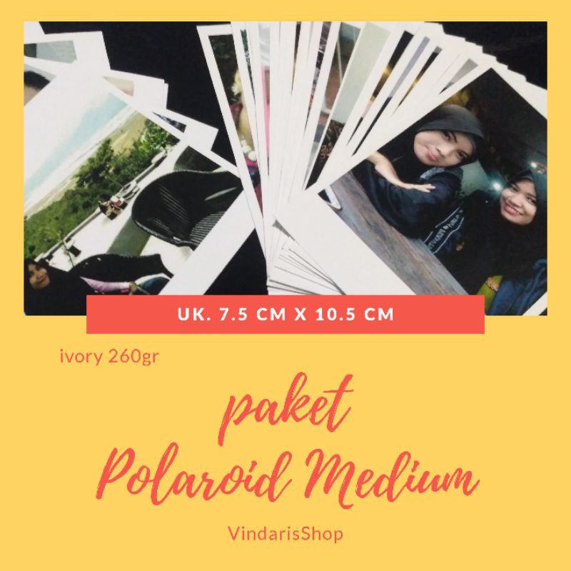 Jual [CETAK POLAROID] POLAROID MEDIUM ISI 20 FOTO MURAH | Shopee Indonesia