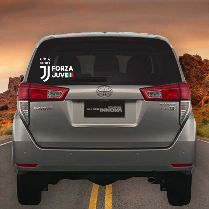 Jual STICKER JUVENTUS FORZA JUVE BODY DAN KACA MOBIL | Shopee Indonesia