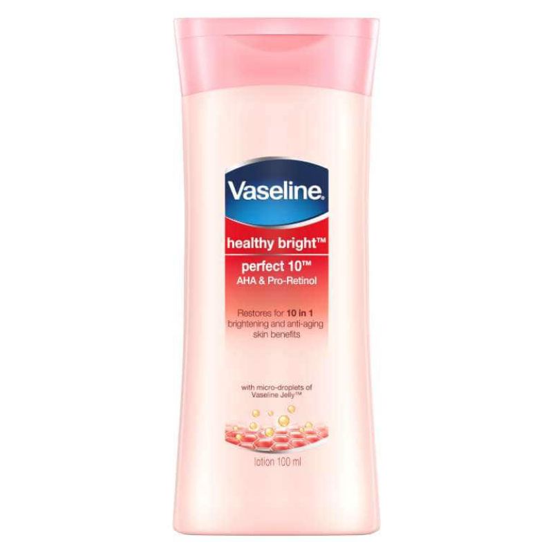 Jual Vaseline healthy bright perfect 10 AHA & Pro-Retinol 100ml ...