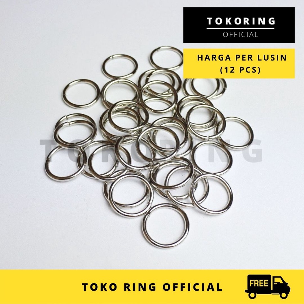 Jual Ring Bulat 2 cm tebal 2,5 mm Nikel - Toko Ring Official (Harga per ...
