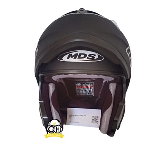 Jual HELM MDS PRO RIDER SOLID BLACK DOFF MDS MODULAR MDS PRORIDER ...