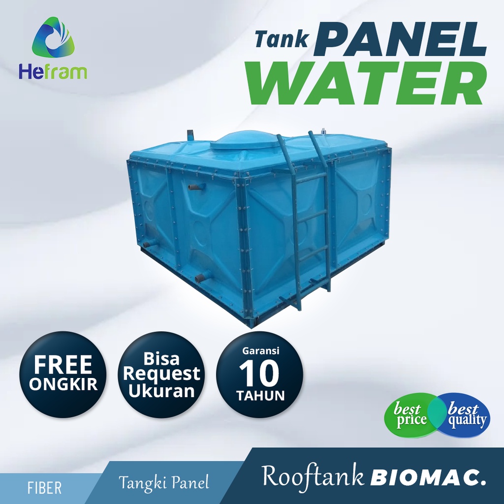 Jual PANEL TANK TANGKI PANEL FRP FIBER ROOF TANK | Shopee Indonesia