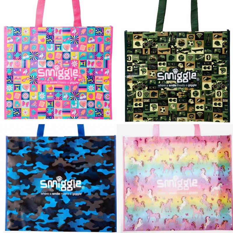 Jual PAPER BAG SMIGGLE / KANTONG SMIGGLE / REUSE ME BAG SMIGGLE ...