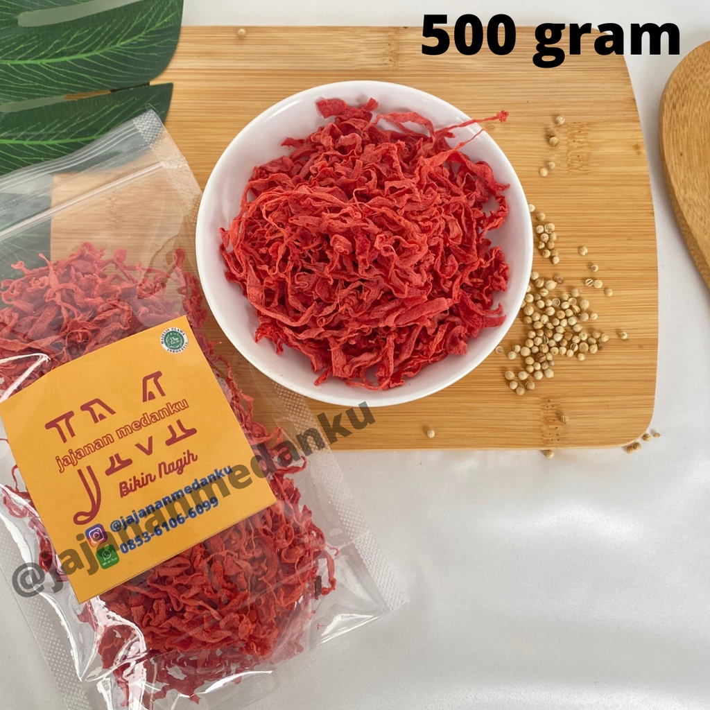 Jual Cemilan Manisan Somboi Iris Merah 500 gr Somboy Snack Jajanan ...