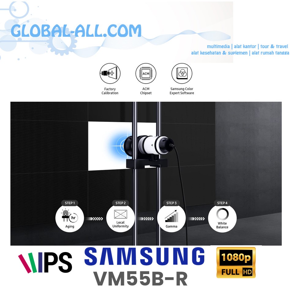 Jual SAMSUNG VM55B-R 55 INCH 0.88MM BEZEL 500 NITS SIGNAGE | Shopee ...