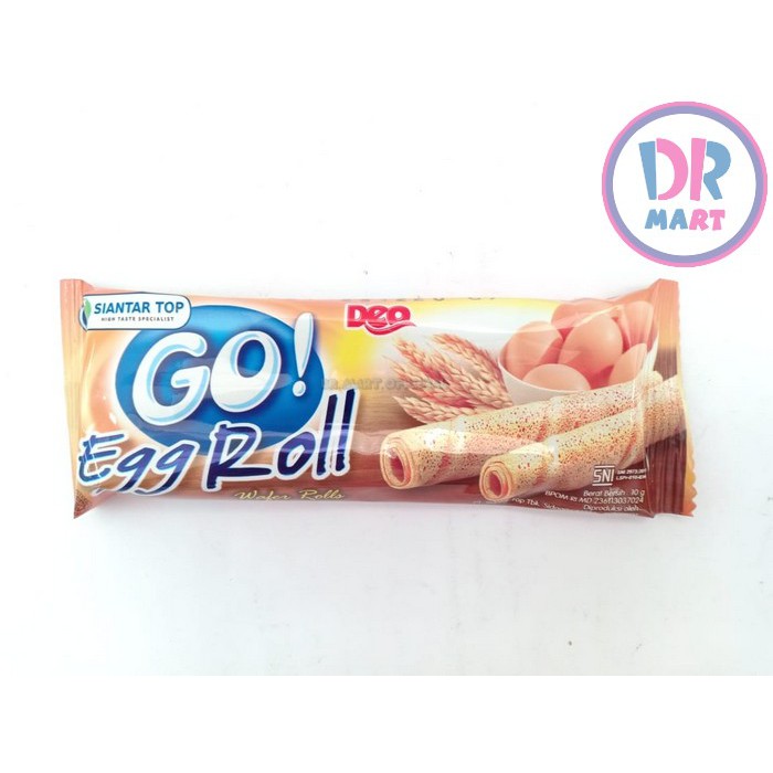Jual GO!! EGG ROLL BISKUIT EGG ROLL 10 GR | Shopee Indonesia