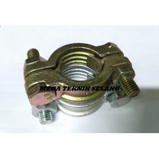 Jual Klem Double Bolt 1/2" klem DB 29 clamp heavy duty besi tebal 1/2 ...