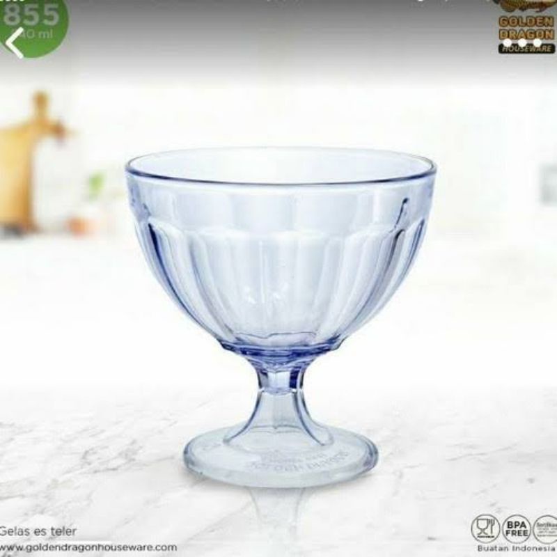 Jual Gelas Plastik Es Teler GOLDEN DRAGON 855 - 550mL | Shopee Indonesia