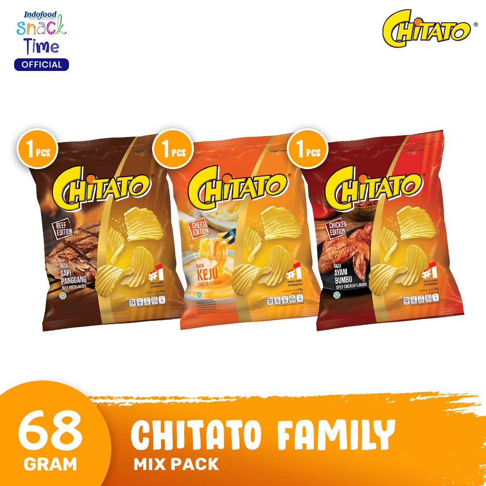 Jual Chitato Family Mix Pack 68 Gr | Shopee Indonesia