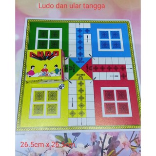 Jual mainan ludo & ular tangga/ monopoli & ular tangga permainan anak2 ...