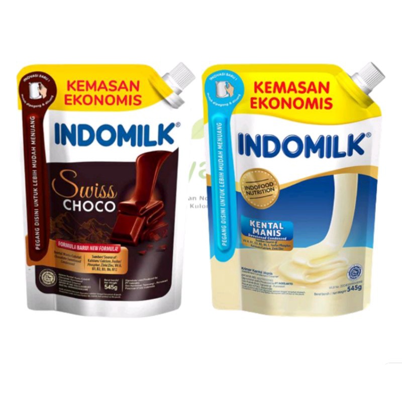 Jual Susu Kental Manis / SKM Indomilk Pouch Putih 545 ml Indonesia ...