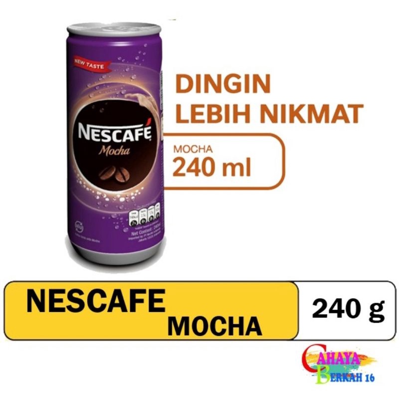 Jual nestle nescafe mocha 240ml | Shopee Indonesia