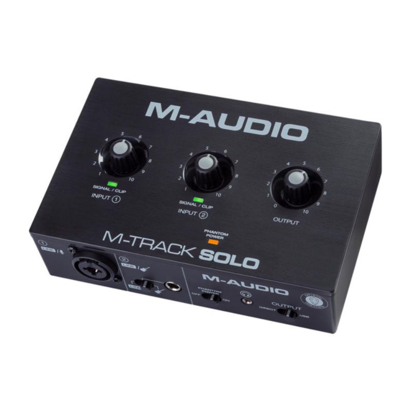 Jual M-Audio M-Track Solo - USB Audio Interface | Shopee Indonesia