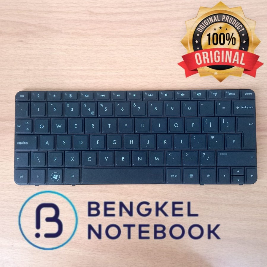 Jual Keyboard Laptop HP Mini 210 210-1014TU 210-1000 Socket Kecil Hitam ...