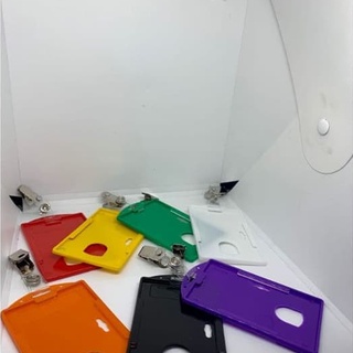 Jual name-tag-holder id card-mika jepit besi Murah | Shopee Indonesia