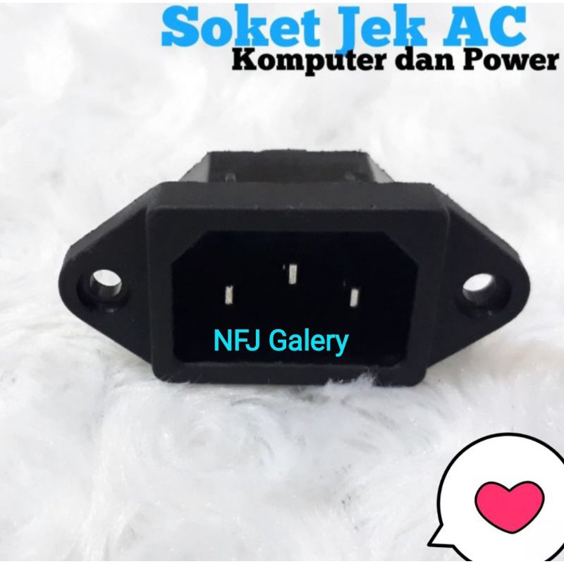 Jual Socket Soket Jek AC Komputer dan Power Amplifier Sparepart Elektronik Alat Otomotif ...