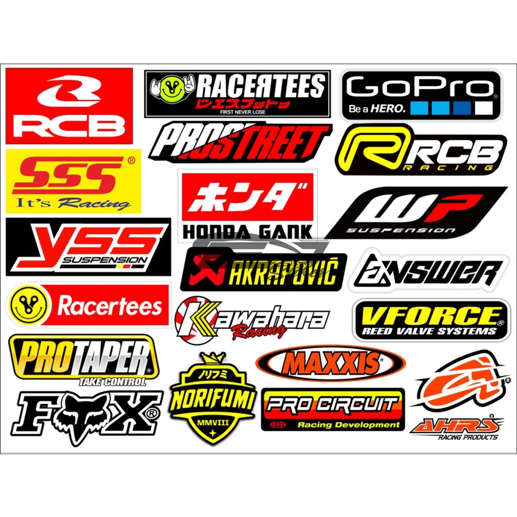 Jual STIKER SPONSOR RACING HEREX ,STIKER HEREX ,STIKERAESTHETIC ,STIKER ...