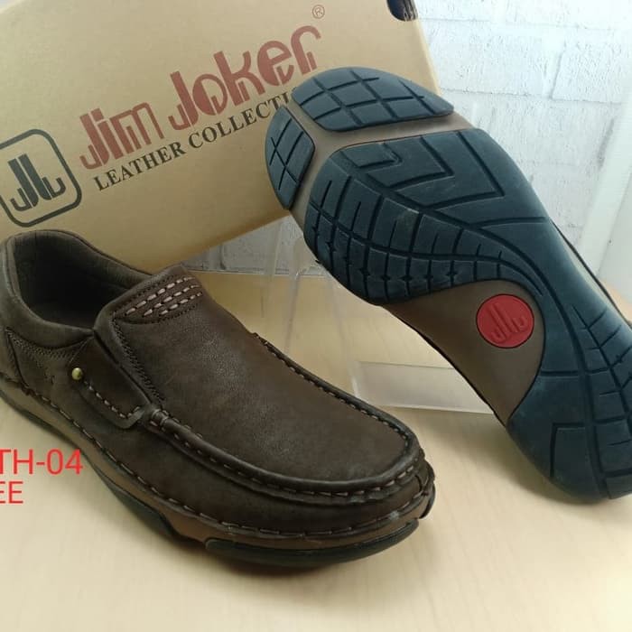 Jual promo terbaru sepatu kulit asli pria boot jim joker earth 04 ...