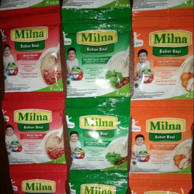 Jual Milna Bubur Bayi Renceng 8pcs | Shopee Indonesia