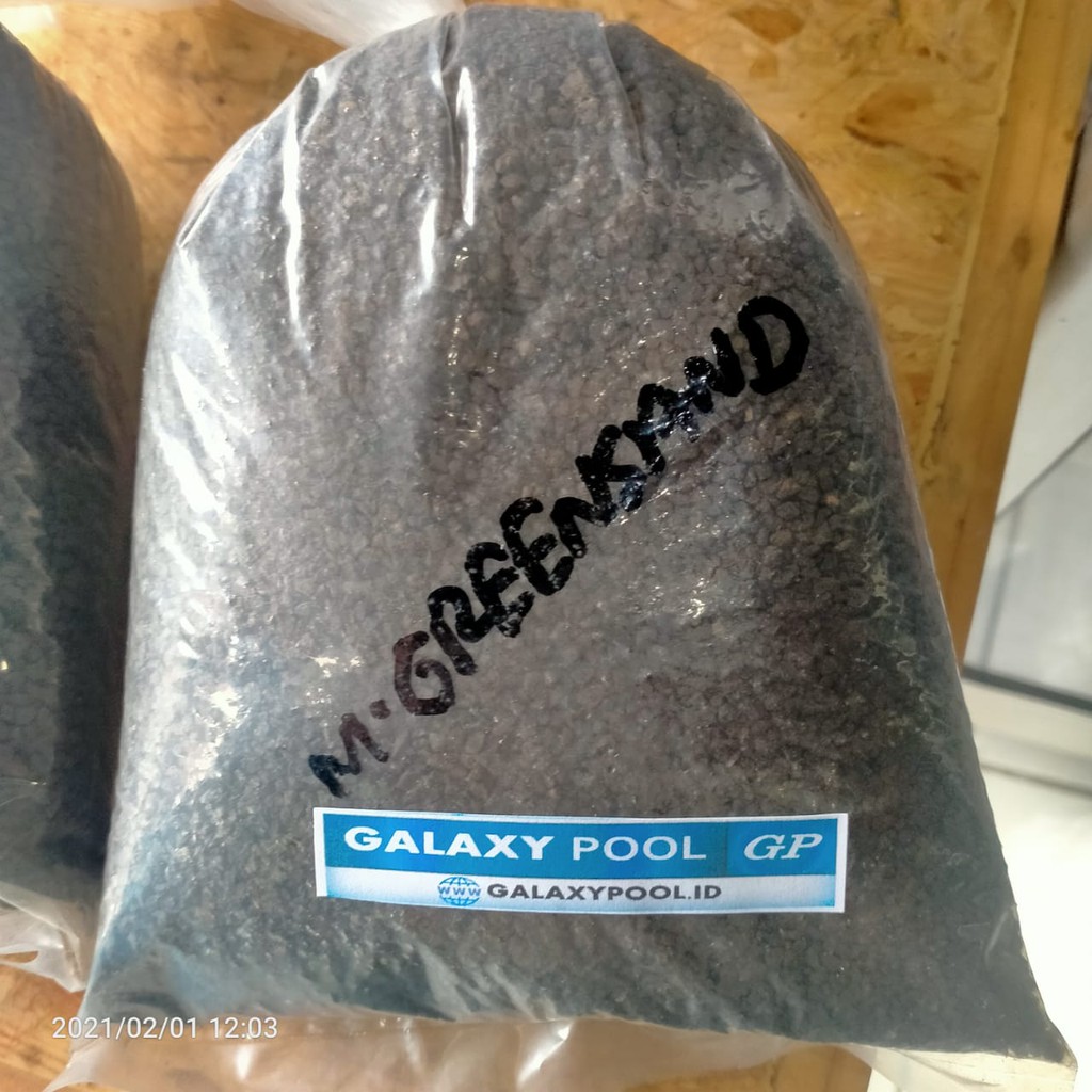 Jual PASIR MANGAN | MANGANESE GREENSAND FILTER AIR 1 KG | Shopee Indonesia