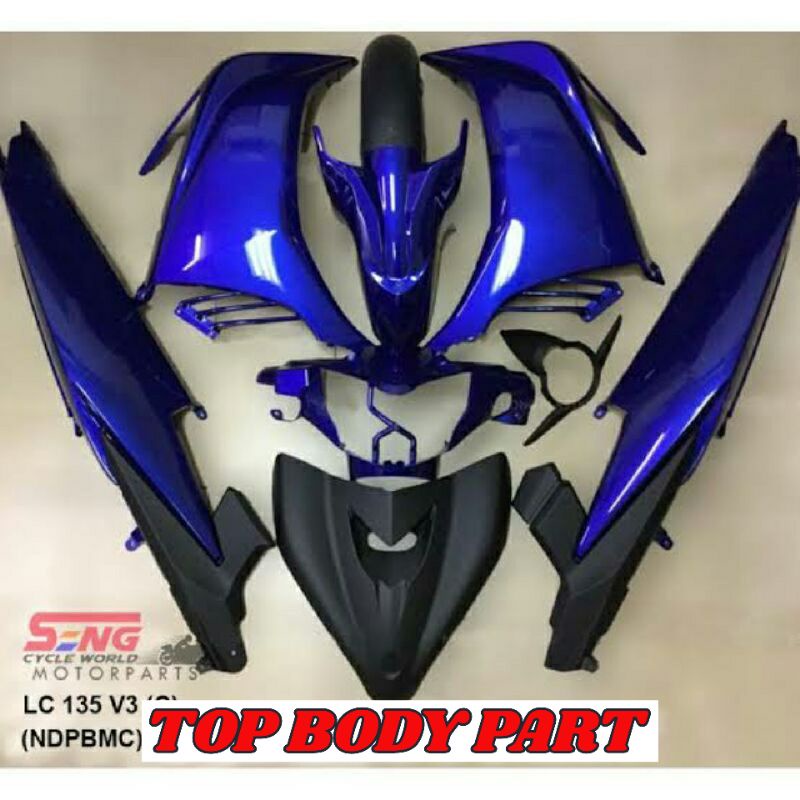 Jual Cover body Full body halus mx new biru hitam doff | Shopee Indonesia
