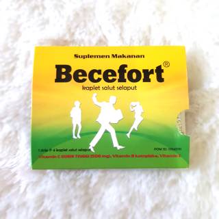 BECEFORT Multivitamin Vitamin C 500mg | Shopee Indonesia