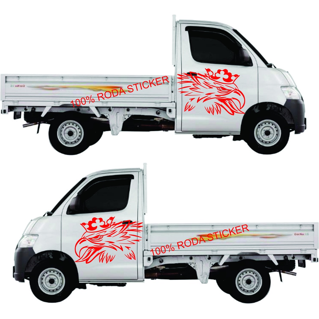 Jual Terkeren cutting stiker mobil pick up gran max new carry suzuki ...