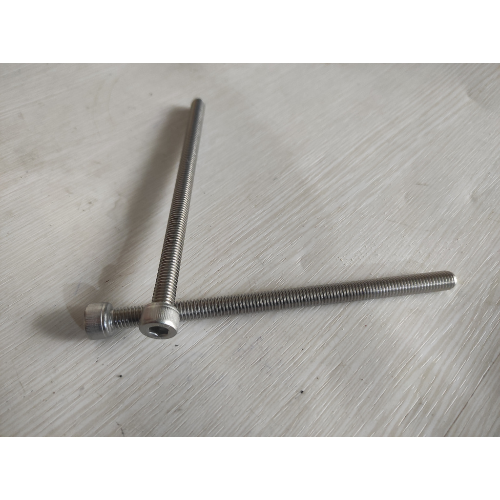 Jual BAUT L M6 x 110 STAINLESS / BAUT L M6 x 11cm Stainless | Shopee Indonesia