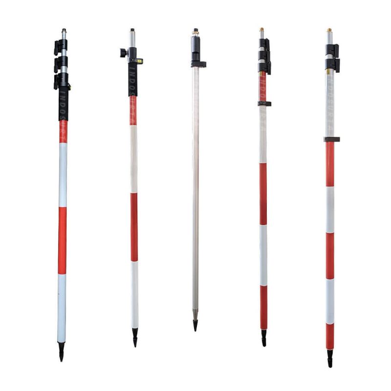 Jual Jalon Prisma 5 Meter / Telescopic Range Pole / Prism Pole/ Pole ...