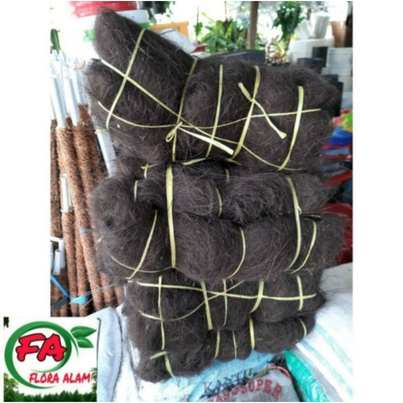 Jual Ijuk Aren/IjukBantal/Ijuk Serabut Rambut resapan Air | Shopee ...