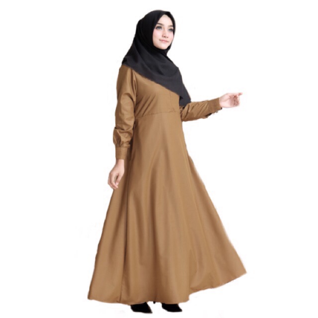 Jual Shamarastore Gamis Toyobo Polos Seragam Kerja PNS PDH Pemda Basic Polos Formalk on ...