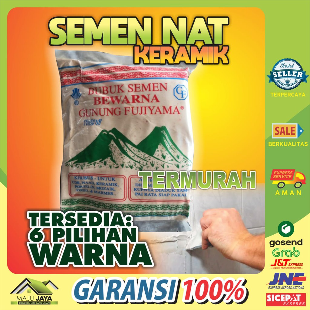 Jual SEMEN OKER SEMEN WARNA SEMEN NAT NAAT NAD NAAD KERAMIK MARMER ...