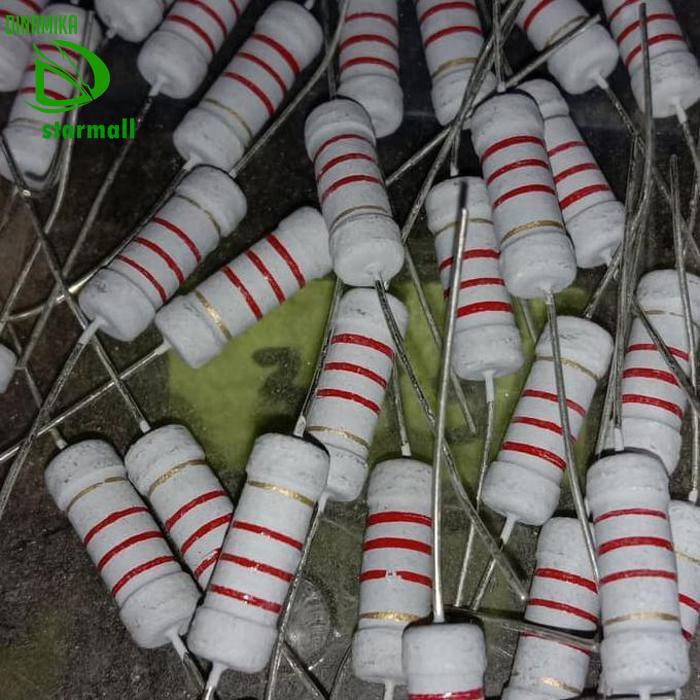 Jual Resistor 2K2 2.2Kohm 2.2 K 2Watt 2 Watt Toleransi 5% Pcmelebik54 ...