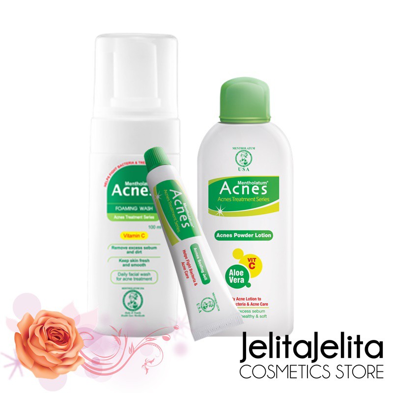 Jual Acnes - Acne Treatment Series 3in1 (Paket Hemat Acnes - Wajah ...