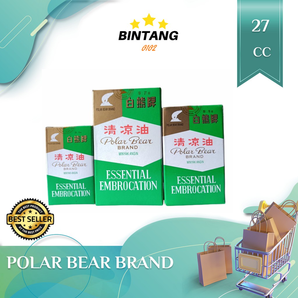 Jual Minyak Angin Polar Bear Brand - Cap Beruang - Variant | Shopee ...