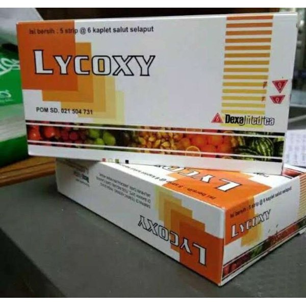 Jual LYCOXY TABLET isi 30 tablet | Shopee Indonesia