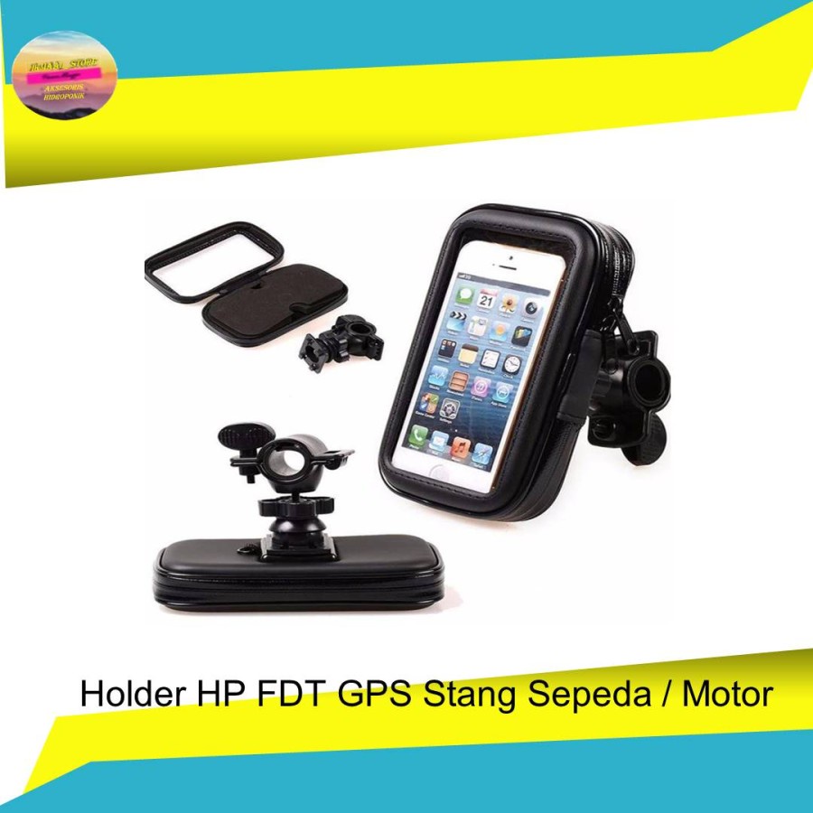 Jual Holder HP FDT GPS Stang Sepeda / Motor Waterproof (Anti Air) | Shopee Indonesia