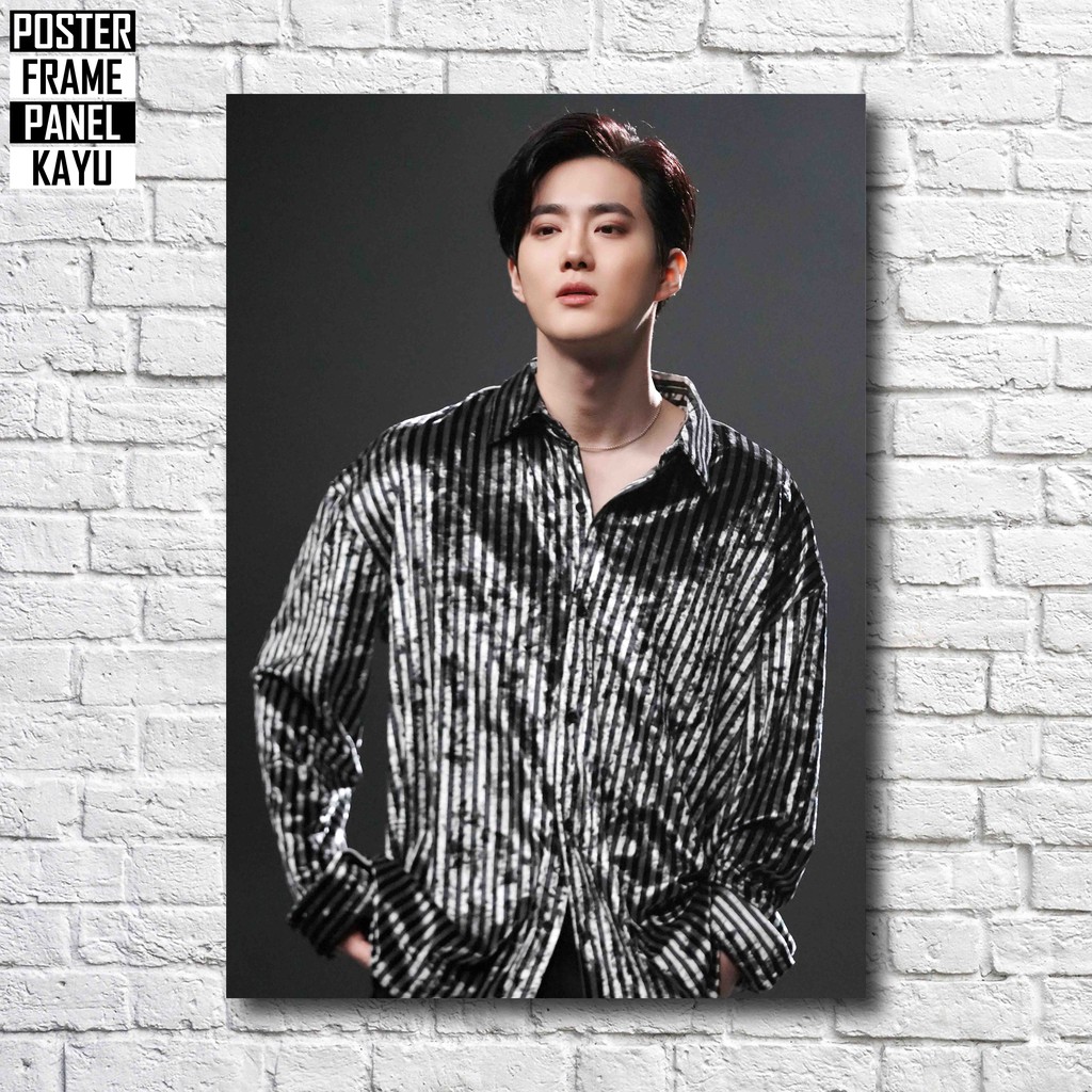 Jual Poster EXO Suho Self Portrait Frame Kayu Solid A4 SHO008 | Shopee Indonesia