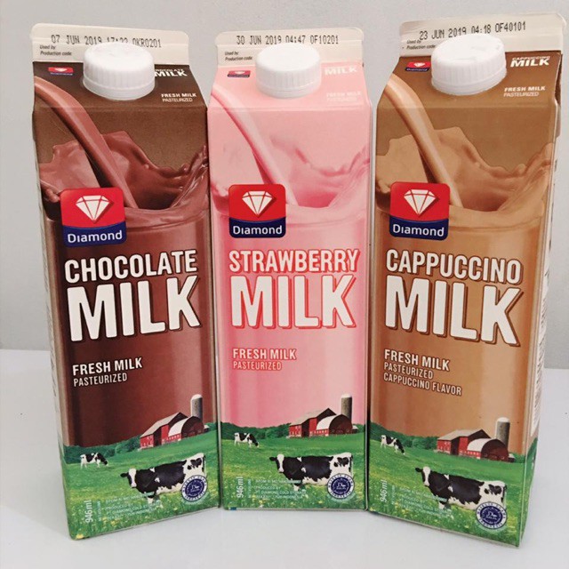 Fresh Milk Diamond 1 liter | Shopee Indonesia