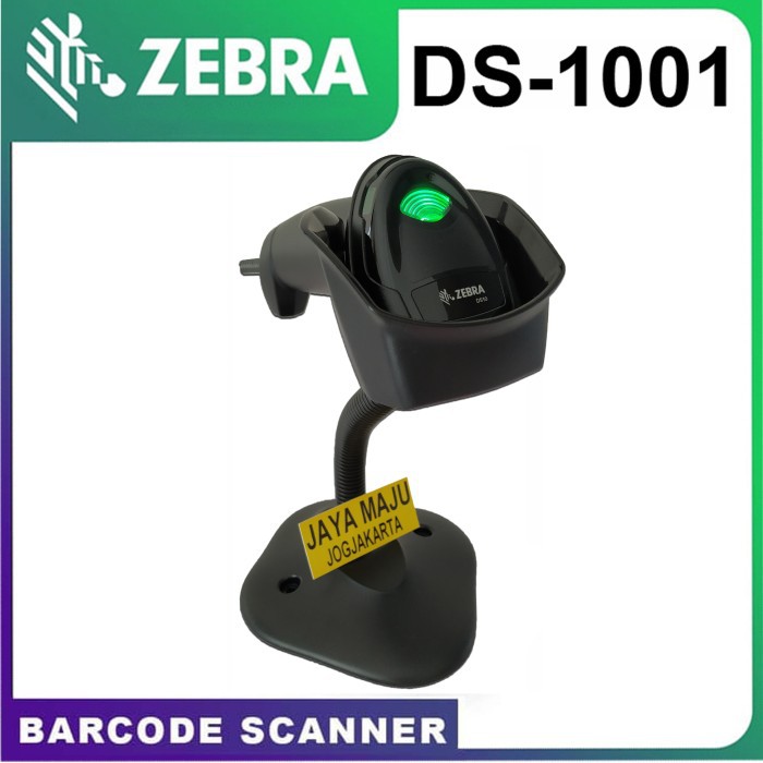 Jual BARCODE SCANNER ZEBRA DS1001 SETARA DS2208 1D-2D (QR CODE-E FAKTUR ...
