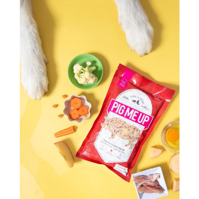 Jual Pig Me Up | Bark's Cooked Dog Food | Makanan Anjing | Shopee Indonesia