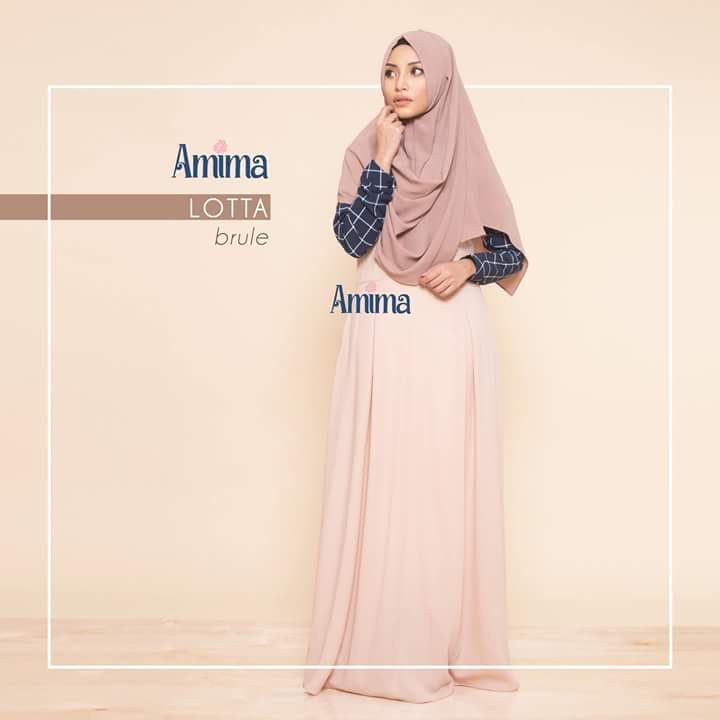 Jual Amima Lotta Dress - Brule | Shopee Indonesia