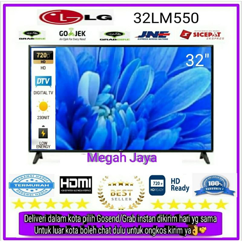 Jual LG LED 32 inch 32LM550BPTA digital | Shopee Indonesia
