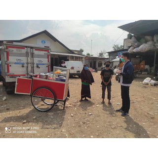 Jual Gerobak Cilok / Gerobak Cilok Keliling / Gerobak Jualan Cilok ...