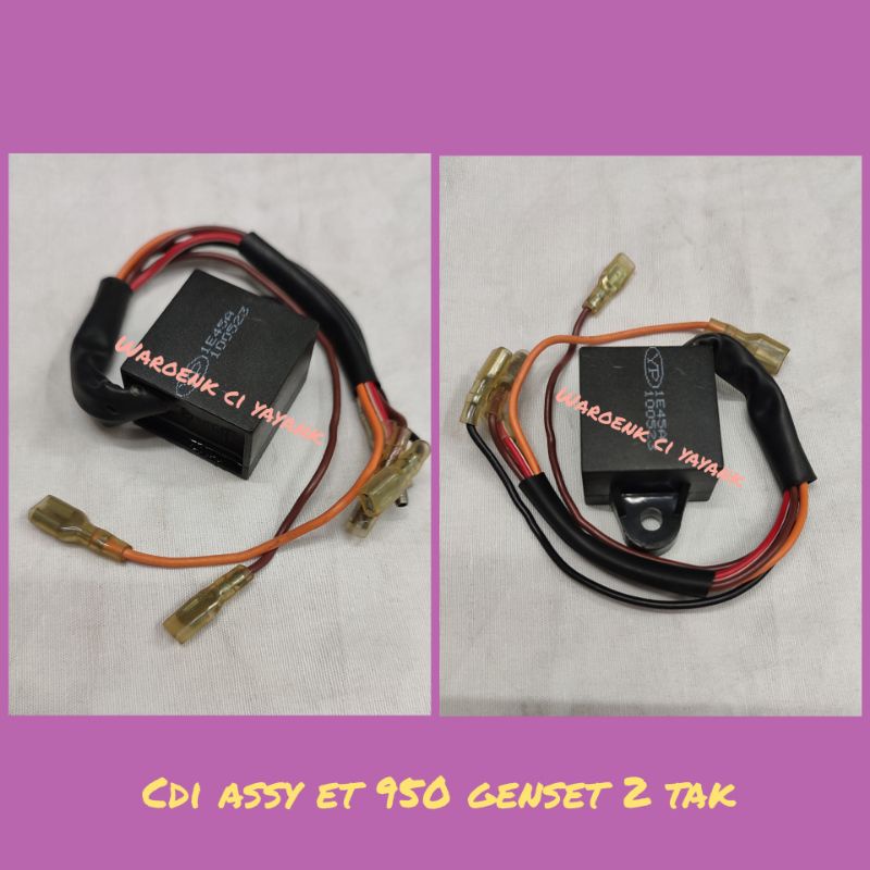 Jual CDI Assy Generator 2 TAK Genset ET 950 Bensin Campur Komplit ...