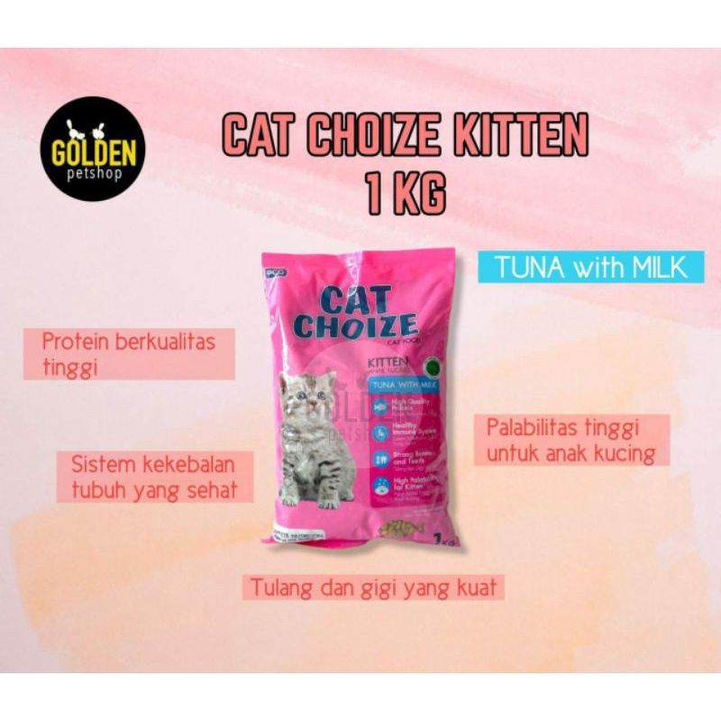 Jual Cat Choize Kitten 1kg | Shopee Indonesia