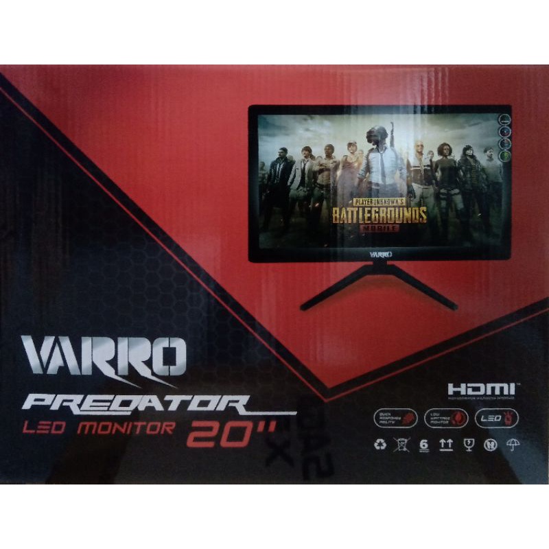 Jual MONITOR LED VARRO 20" HDMI VGA Indonesia|Shopee Indonesia