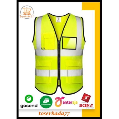 Jual Rompi Keselamatan/Rompi Proyek/Safety Vest/Jacket Safety | Shopee ...